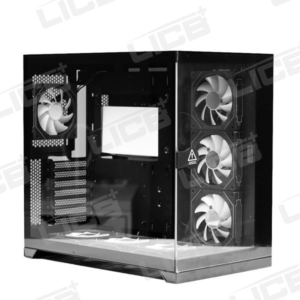 Case ARES C703 ARGB Black / White